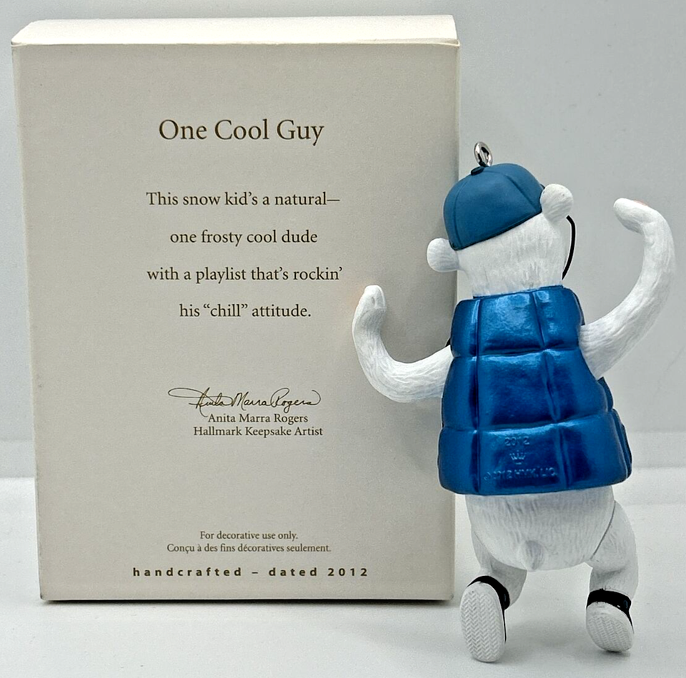 2012 Hallmark One Cool Guy Keepsake Ornament U59 | eBay