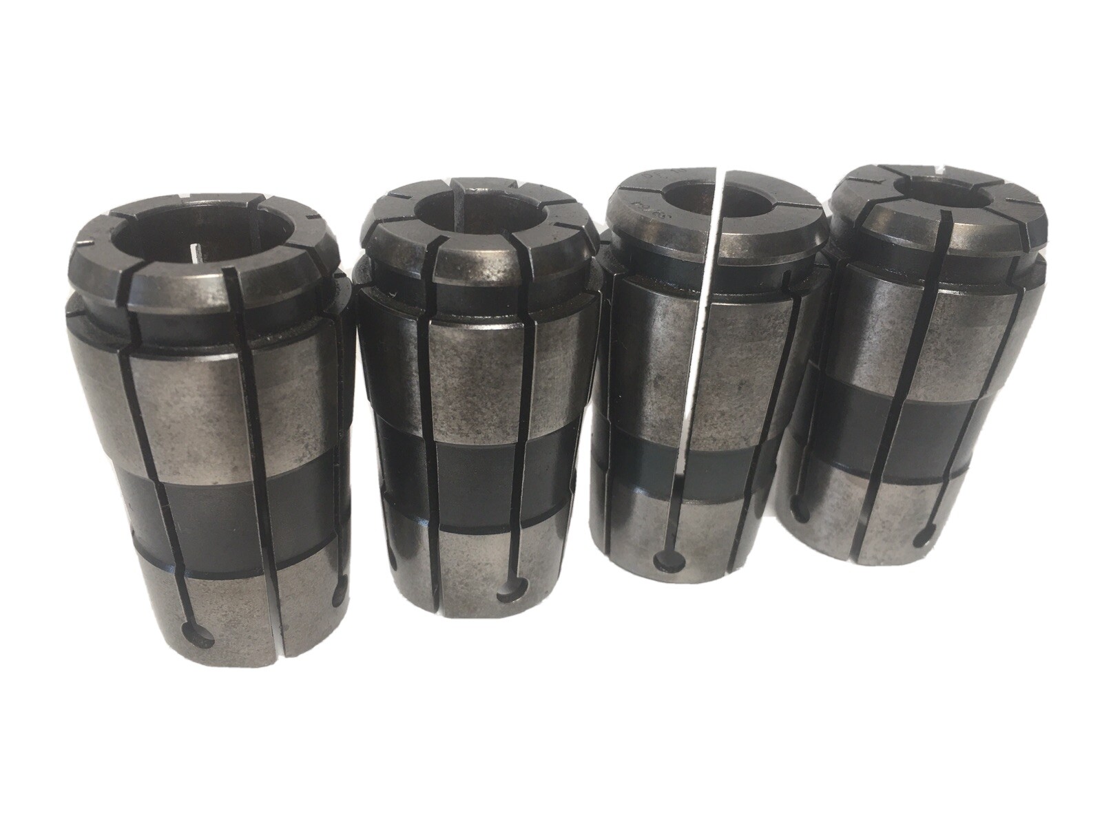 Lot Of 4 TG100 Collets., TG100 35/64”, 39/64”, 43/64”, 13/16”, Used ...
