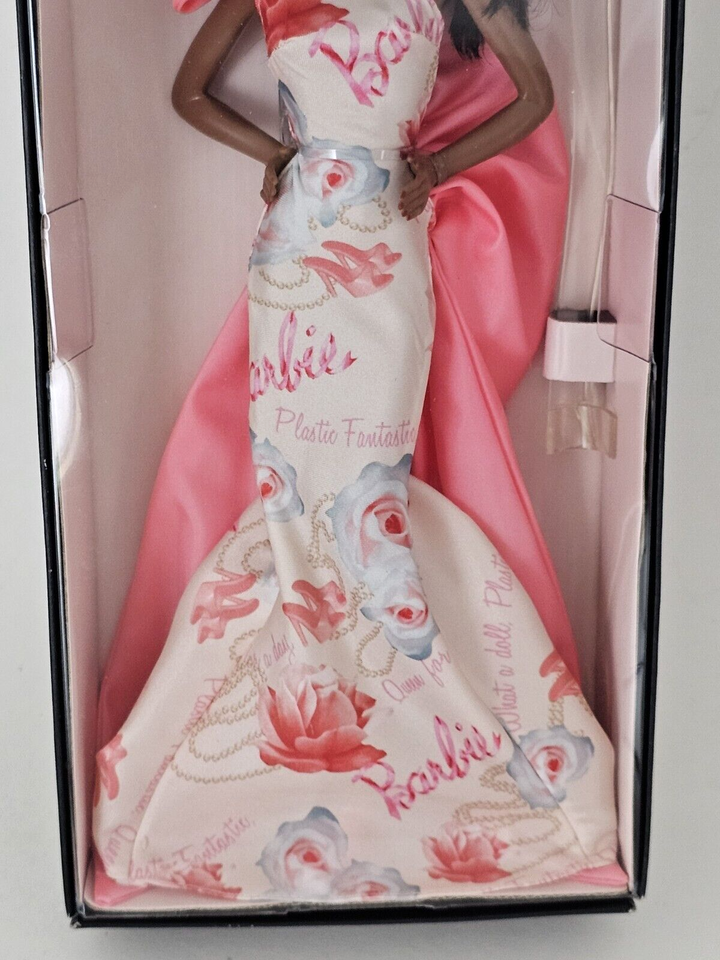 Rose Splendor Barbie Doll African American Pink Label Avon Robert Best ...