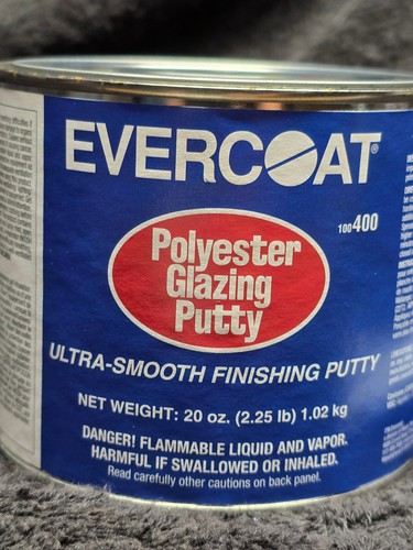Evercoat 400 Polyester Glazing Putty Evercoat 100400 20 oz w/ hardener ...