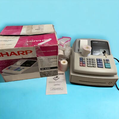 Cash Registers - Sharp Xe-A101 Electronic Cash Register
