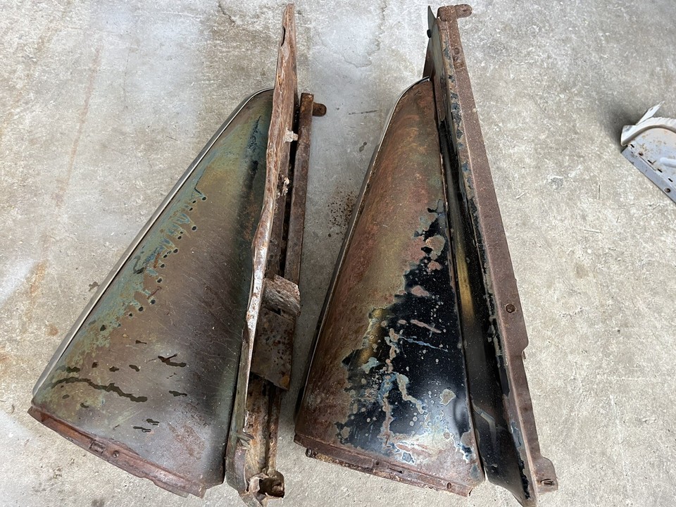 1940 CADILLAC 62 Series Headlights Mounts Hot Rod, Custom Rat Rod Caddy ...