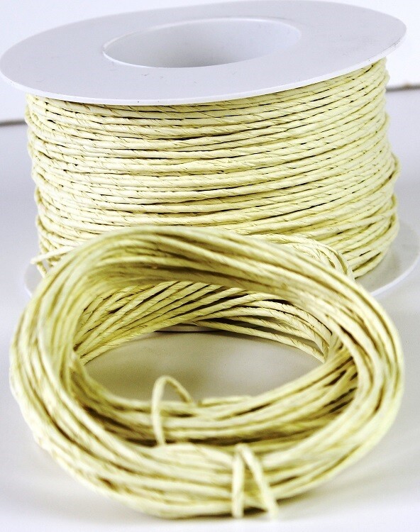 5m 100m Paper Covered Craft / Florist Wire 2 mm - 18 Different Colours ...