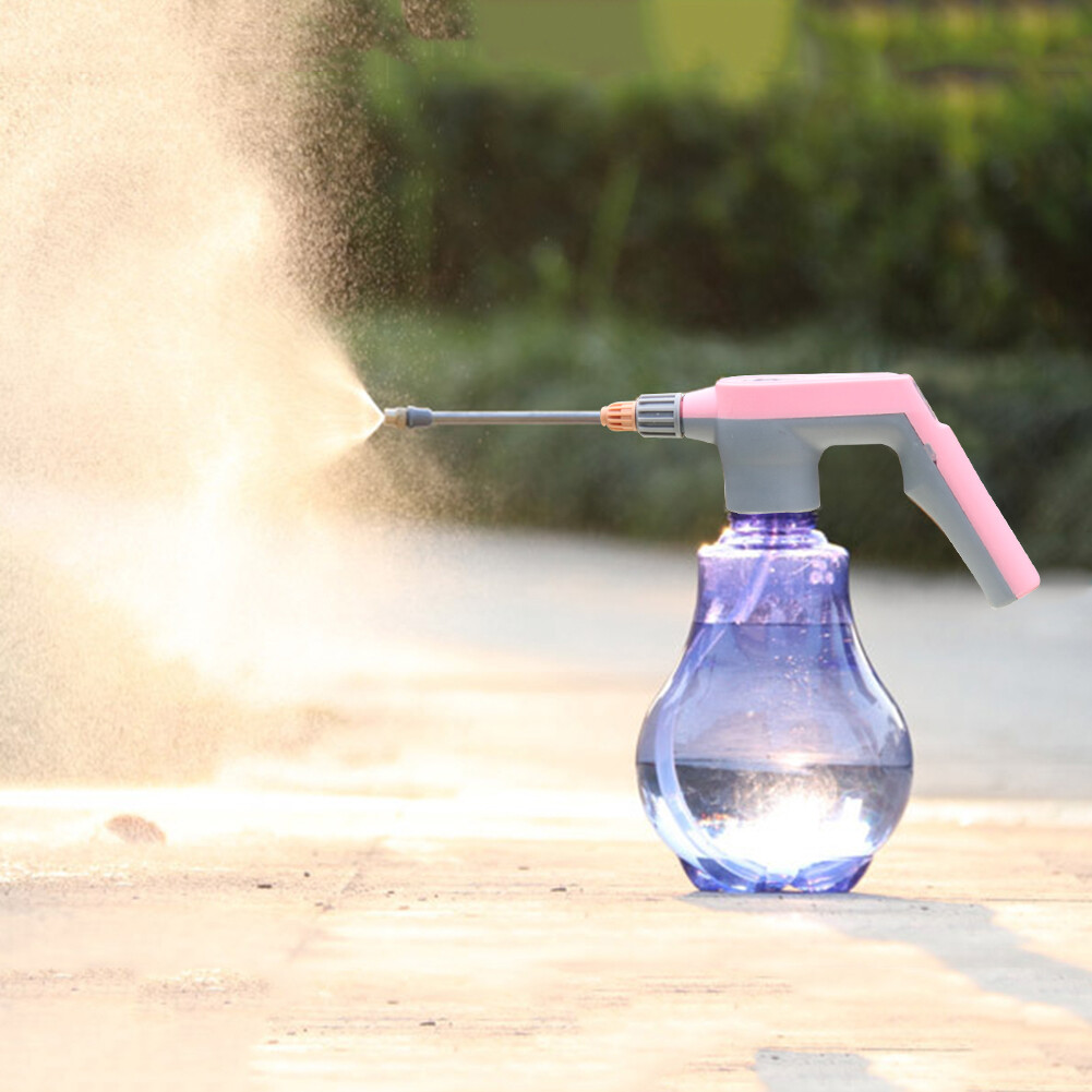 High Pressure Sprayer Adjustable Air Pump Sprayer for Plants (Pink with ...