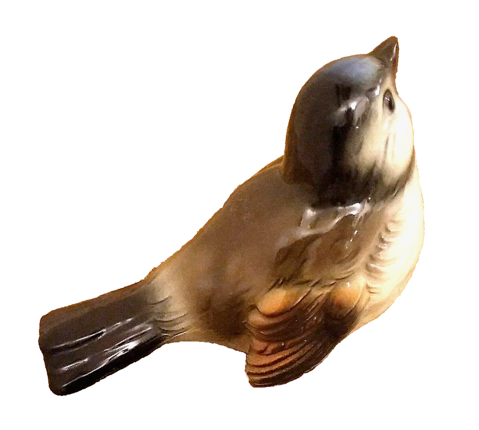 Vintage Hummel W Germany Mark Ceramic Sparrow Bird Figurine MSM 3 ...