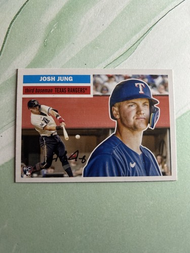Topps Archives 2023 - Josh Jung #10 - RC Rookie - Baseball Card - Texas ...
