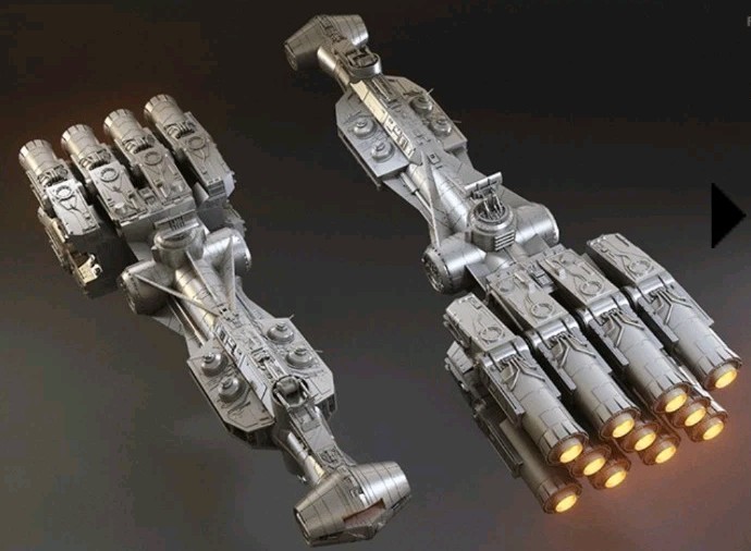 Star Wars Rebel Blockade Runner Correlian Cruiser 35" W Stand 1/128 3d ...