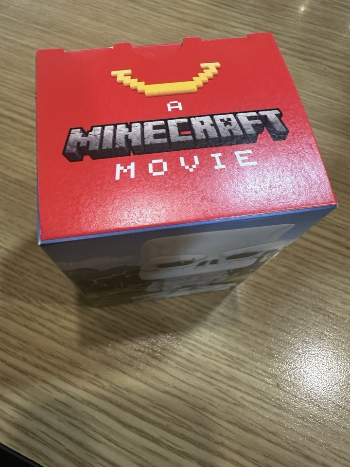 McDONALDS UK HAPPY MEAL TOY MINECRAFT MOVIE SKELETON CUBE BLOCK | eBay UK