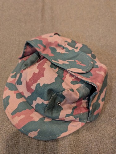 RUSSIAN BROWN FLORA CAMO CAP HAT SIZE 60 VDV SOVIET USSR COMMUNIST | eBay