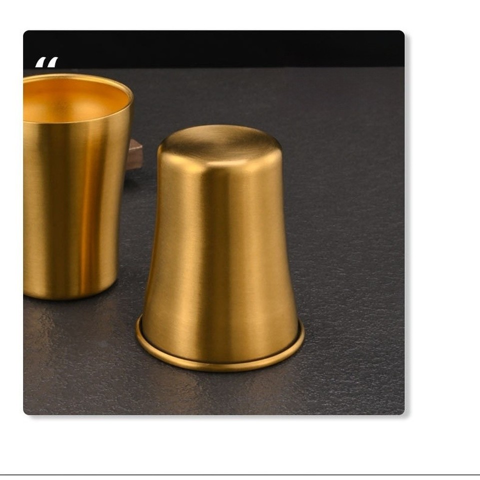 Waist Shaped 304 Stainless Cup Tea Party Picnic Double-layer Insulation ...