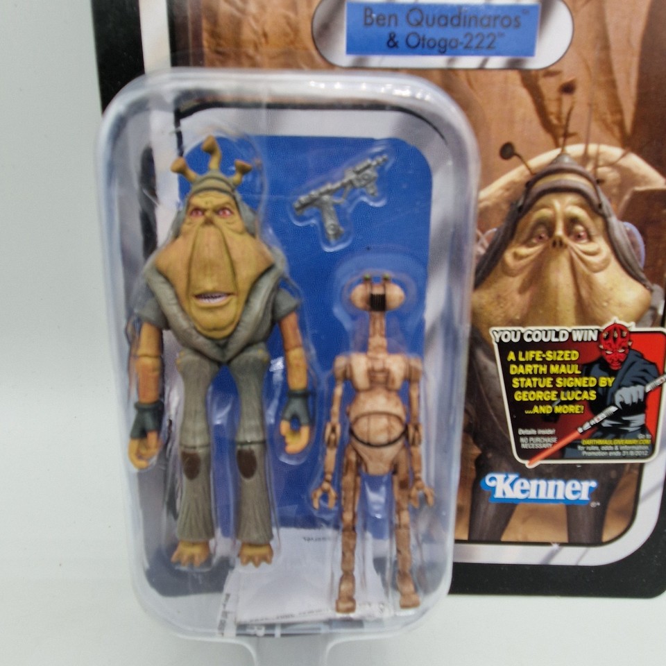 Ben Quadinaros & Otoga 222 VC81 TPM Star Wars Vintage Collection Figure ...