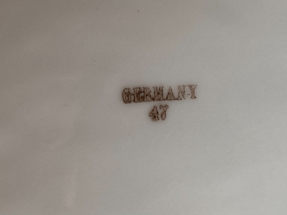 Set of 2 Antique German Porcelain Cabinet Plates Hunting Dogs 10.5" | eBay