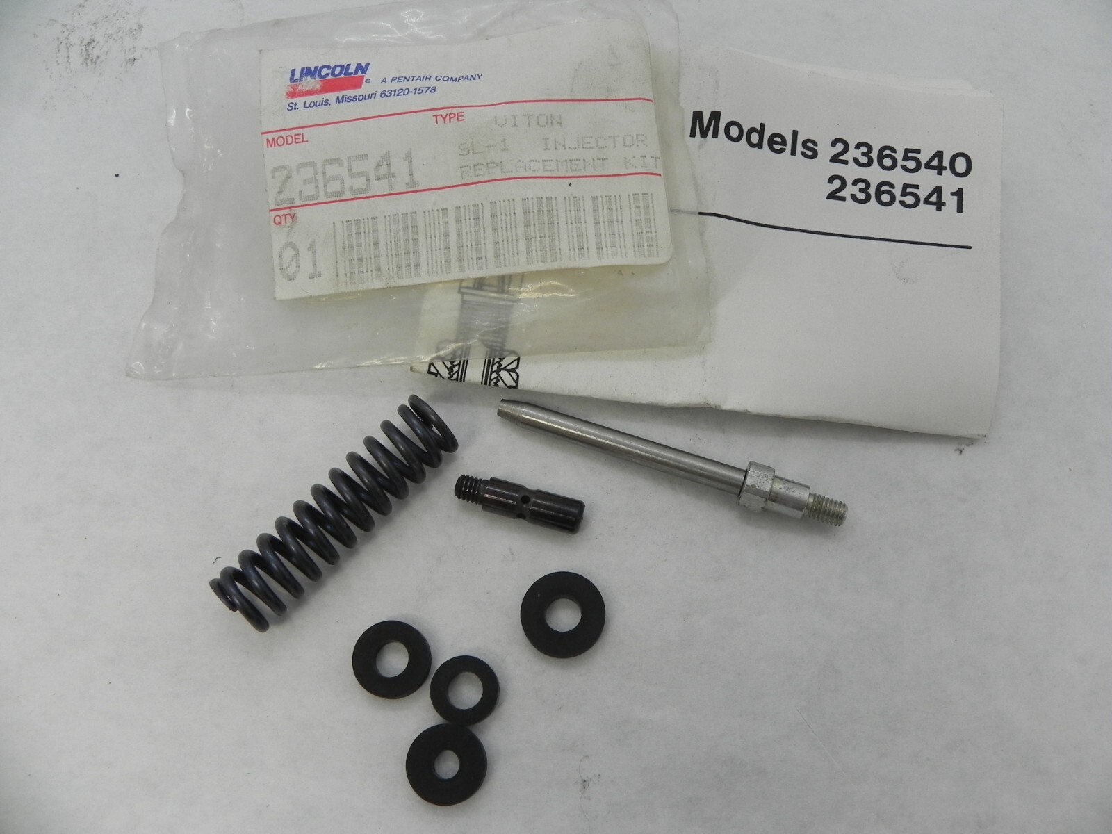Lincoln Industrial Replacement Repair Kit 236541 for SL-1 Series ...