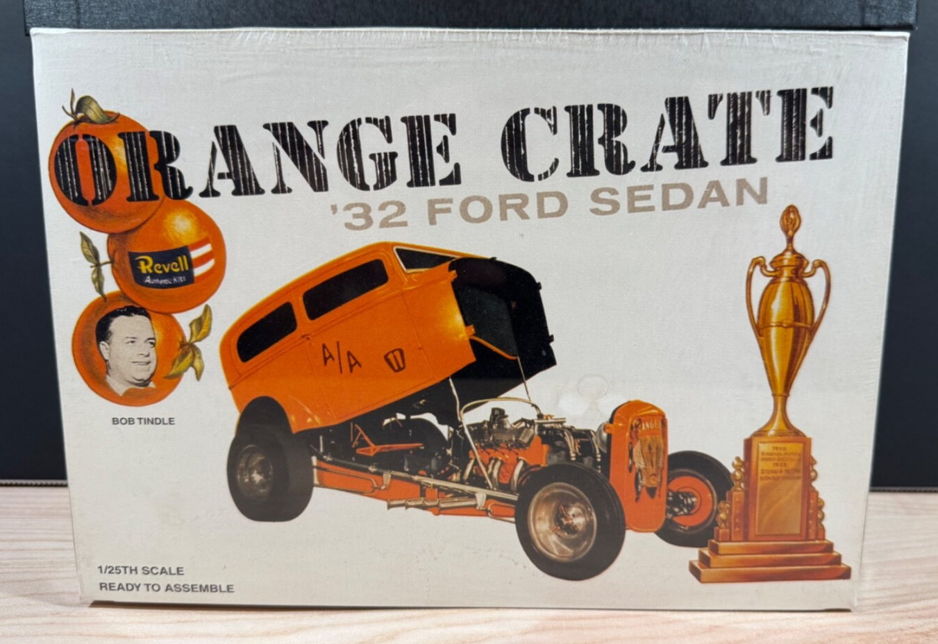 Revell Orange Crate 1932 Ford Sedan Bob Tindle for sale online | eBay