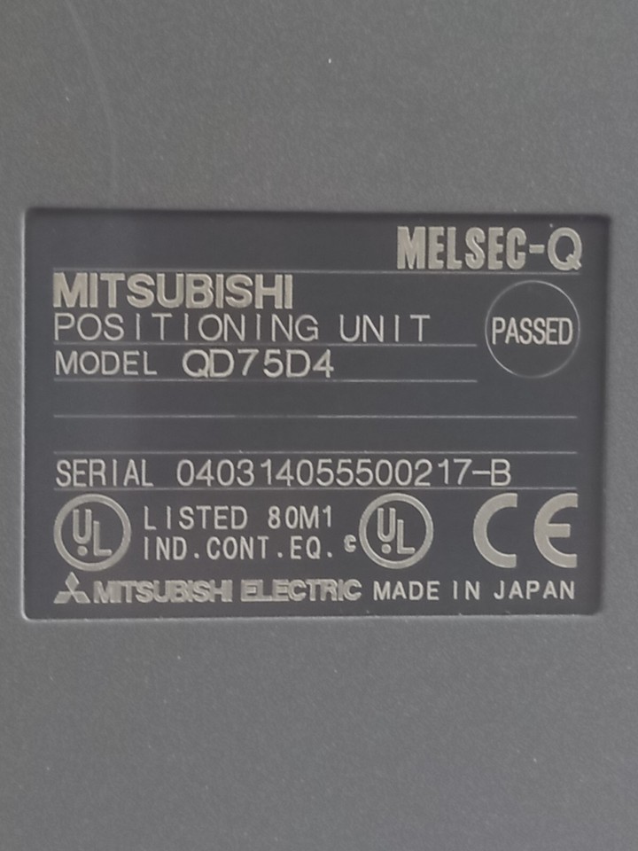 MITSUBISHI / QD75D4 Positioning Unit PLC /used | eBay