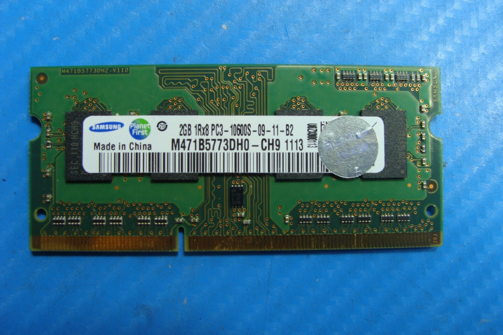 MacBook Pro A1278 Samsung 2Gb Memory Ram So-Dimm pc3-10600s ...