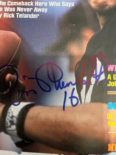 Jim Plunkett - Signed / Autographed - Sports Illustrated - Oakland ...