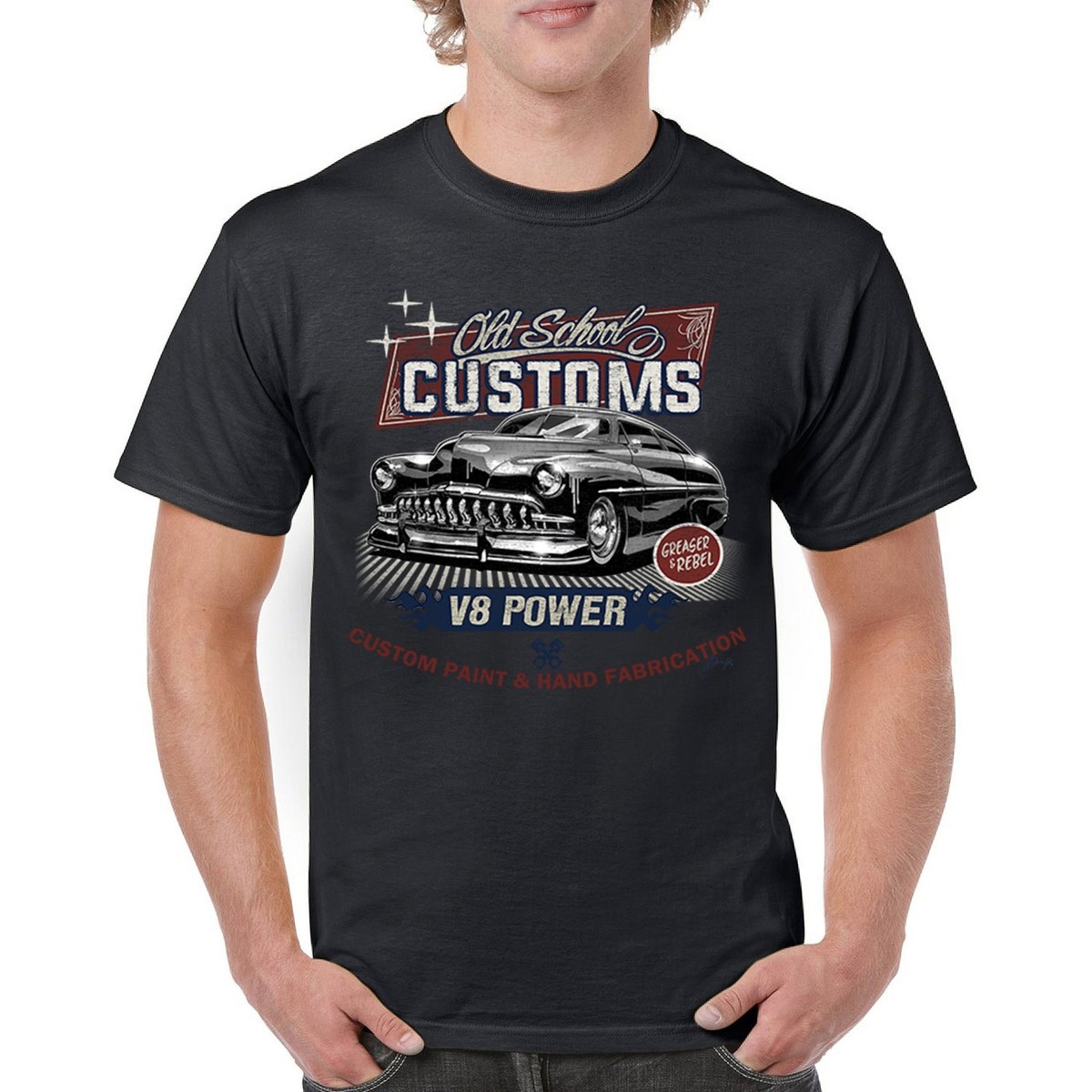 Old School Hot Rod Shirts I’m Not Old, I’m Just Old School Funny