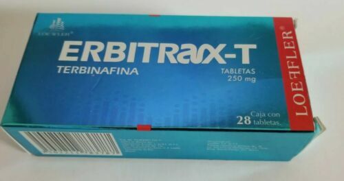 Erbitrax Terbinafine Tablets 250mg Fungal Disease 28 Tablets for sale ...