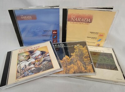 NARADA CD Lot - Wilderness Collection NUTCRACKER Sampler Lotus Equinox ...
