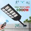 LED Street Light Solar Power with Pole Remote Control sensor Waterproof ...