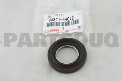 9031134022 Genuine Toyota OIL SEAL, FRONT DRIVE SHAFT, LH 90311-34022 ...