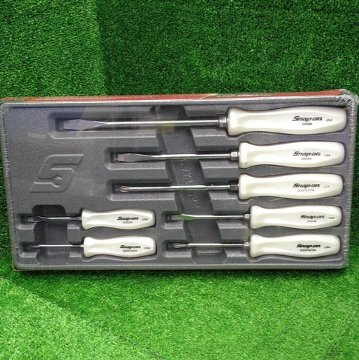 SNAP-ON SDDX70APW 7 Piece Pearl White Hard Handle Screwdriver Set | eBay