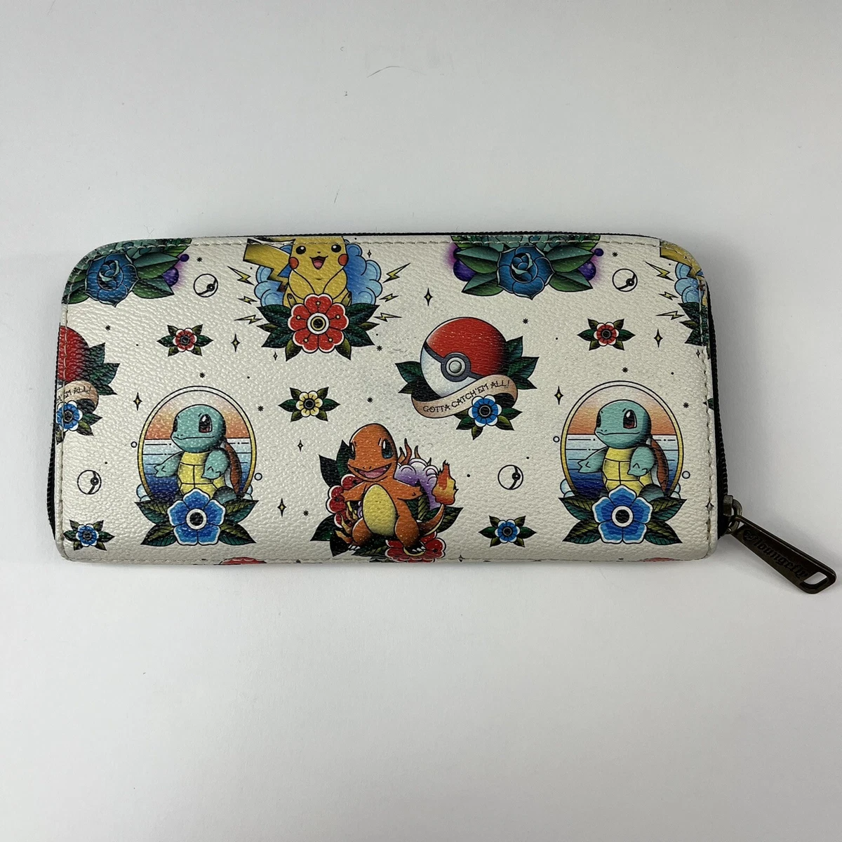 Loungefly Pokemon Ombre Zip Around Wallet Merchoid