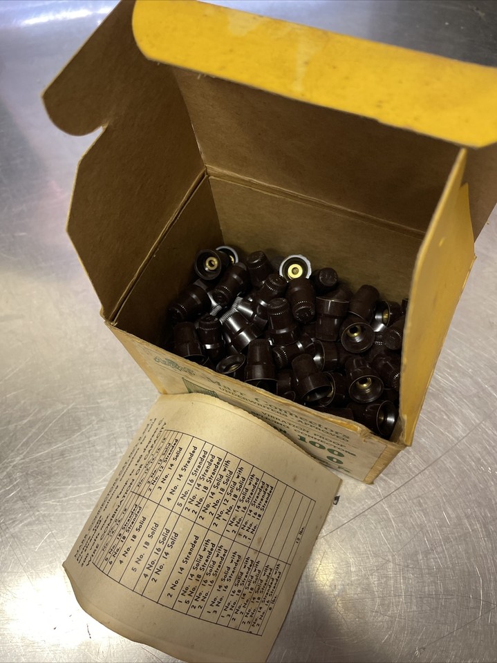 Vintage Lot of WIRE CONNECTORS, no.0 MARR | eBay