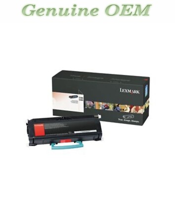 E352H41G Original OEM Lexmark E352 Toner, Black High Yield Genuine ...