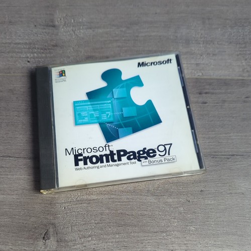 MICROSOFT FRONT PAGE 97 BONUS PACK Web Design Building 94320 with ...