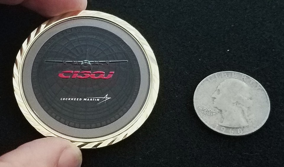 RARE Lockheed Martin Aviation C-130J Super Hercules Military Tran ...