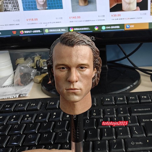 1/6 Head Sculpt The Joker Heath Ledger Model Fit 12" Male Soldier ...