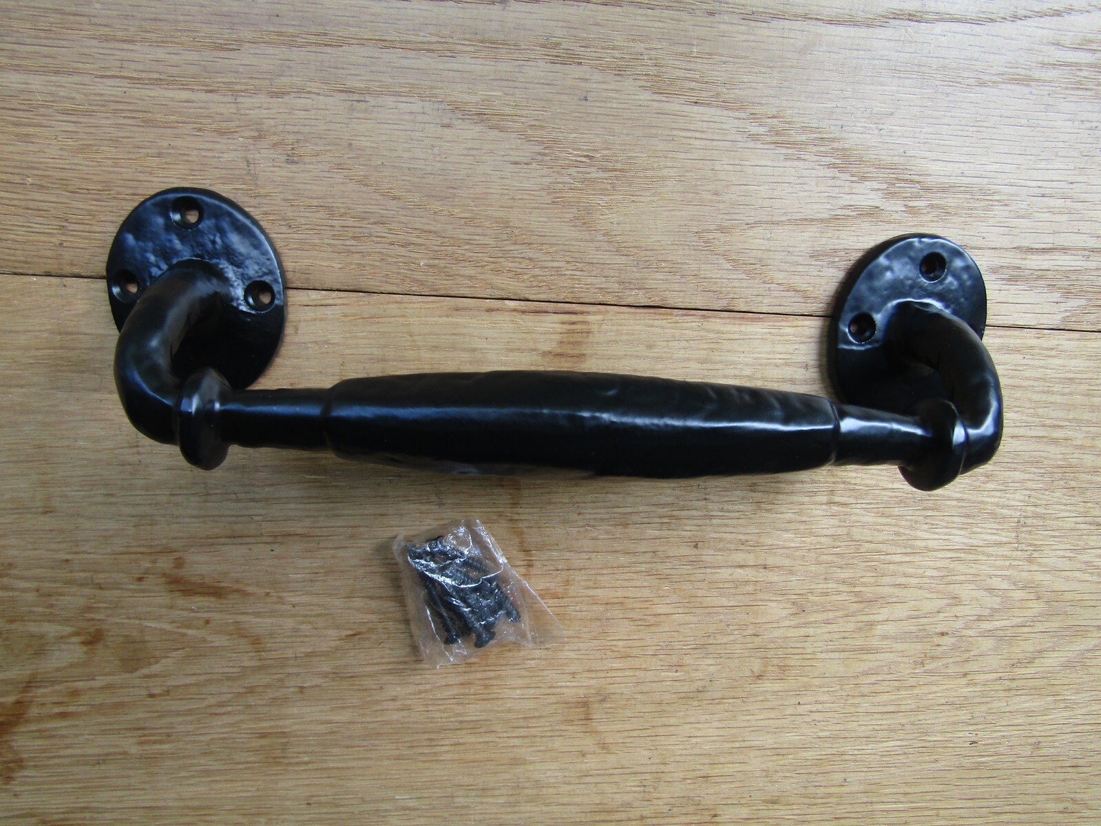 CAST IRON Rustic old English vintage country cottage door pull handle ...