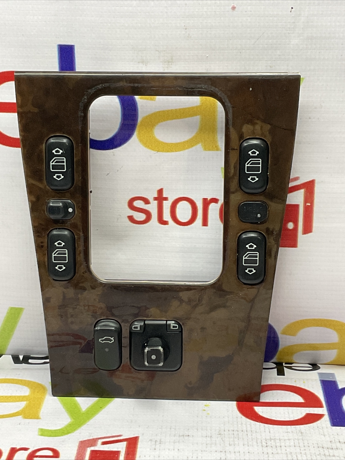 1998-02 MERCEDES-BENZ C CLASS W202 GEAR SHIFTER BEZEL TRIM WOOD ...