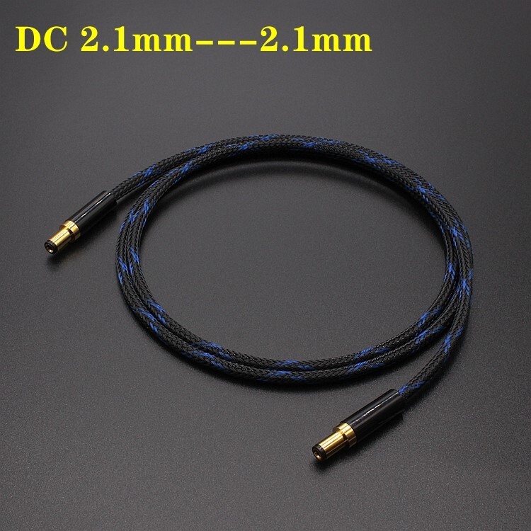 Power Supply DC Cable GX16 2Pin to 5.5x2.1mm / 2.5mm for HI-FI Linear ...