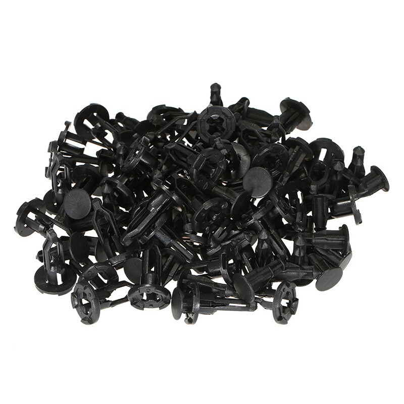 40pcs Auto-Body Plastic Push Pin Rivet Fasteners Trim Molding Clip ...