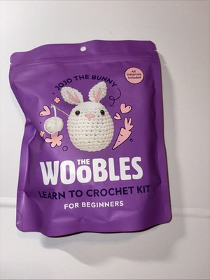 The Woobles Jojo The Bunny Easter Learn To Crochet Kit For Beginners ...