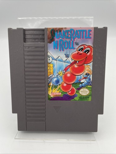 Snake Rattle N Roll | Nintendo NES, 1990 | Cart Only | Tested & Works ...