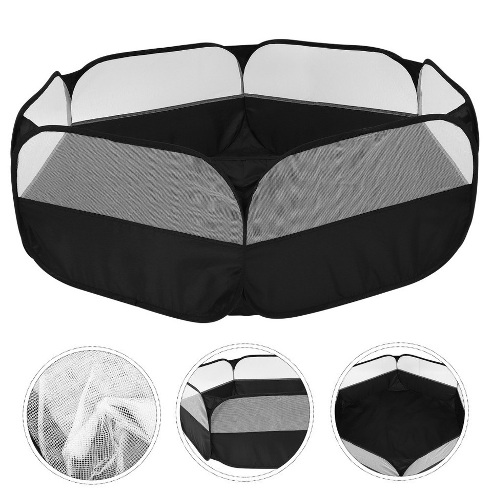 Nylon Foldable Pet Playpen Small Animal Fence Cage for Hamster | eBay ...