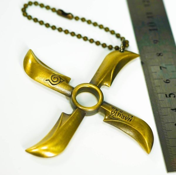 Keychain Naruto Shuriken Sword Goods Kinfuma Keyring Toy | eBay