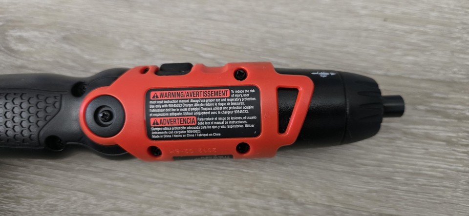 BLACK+DECKER Cordless Screwdriver W/ Pivoting Handle - Charger Included ...