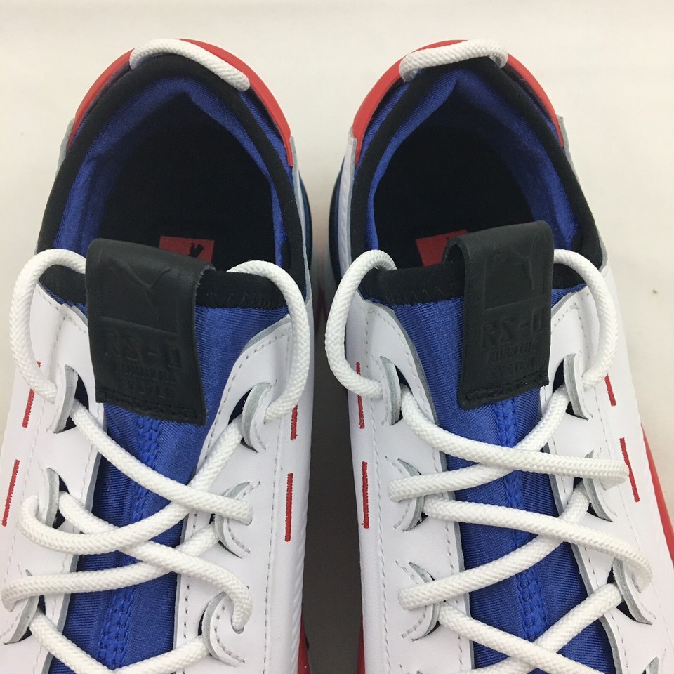 Puma RS-0 Sound Play Running System White Blue Red Shoes 366890-01 Mens ...