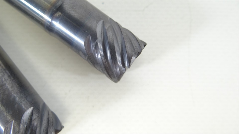 3 SECO/JABRO SOLID CARBIDE +MEGA 8 FLUTE CORNER RADIUS END MILLS 16MM X ...