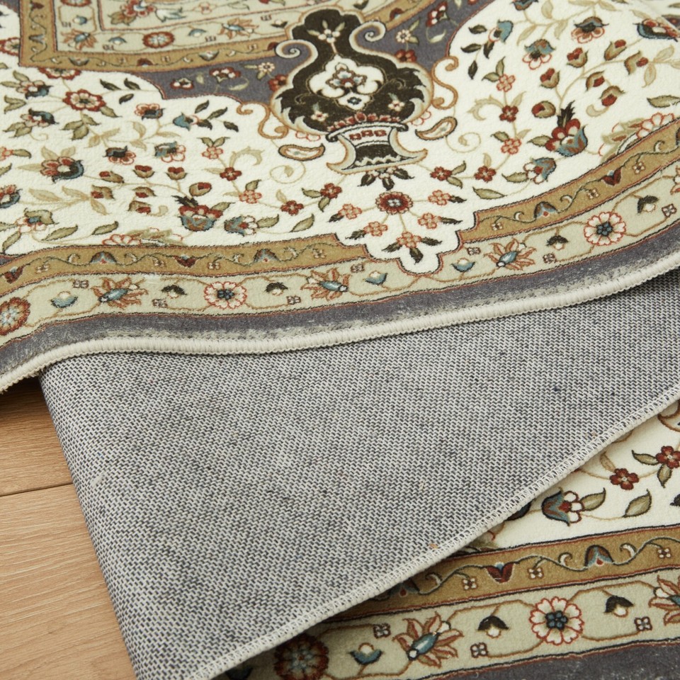 Extra Large Traditional Rugs Non Slip Hallway Runner Living Room ...