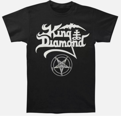 KING DIAMOND OFFICIAL MERCH BAND CONCERT MUSIC T-SHIRT LARGE | eBay