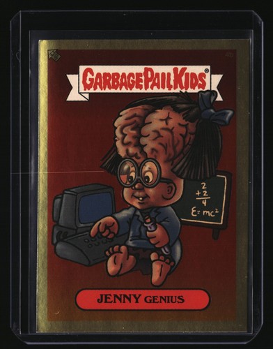 Garbage Pail Kids JENNY GENUIS 4b (2003 GPK All New Series 1 ANS1) Gold ...