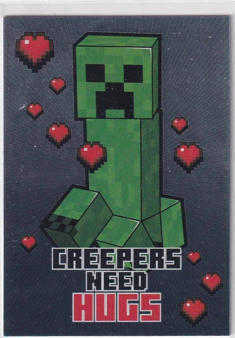 Minecraft Creeper Pokemon Card