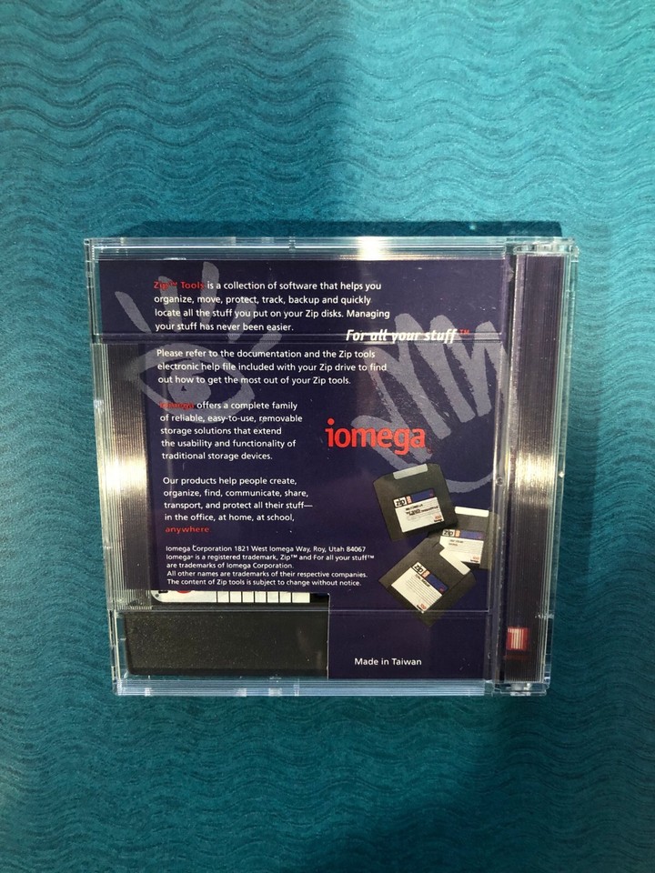 IOMEGA ZIP 100 DISK NEW IN CASE UNUSED | eBay