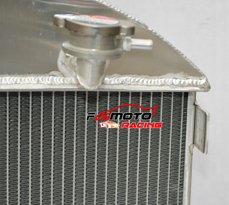 3 Row Aluminum Radiator For 1917-1927 Ford Model T-Bucket With Chevy V8 ...